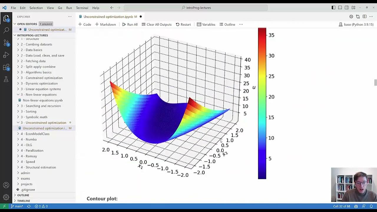 3 - Unconstrained optimization - YouTube