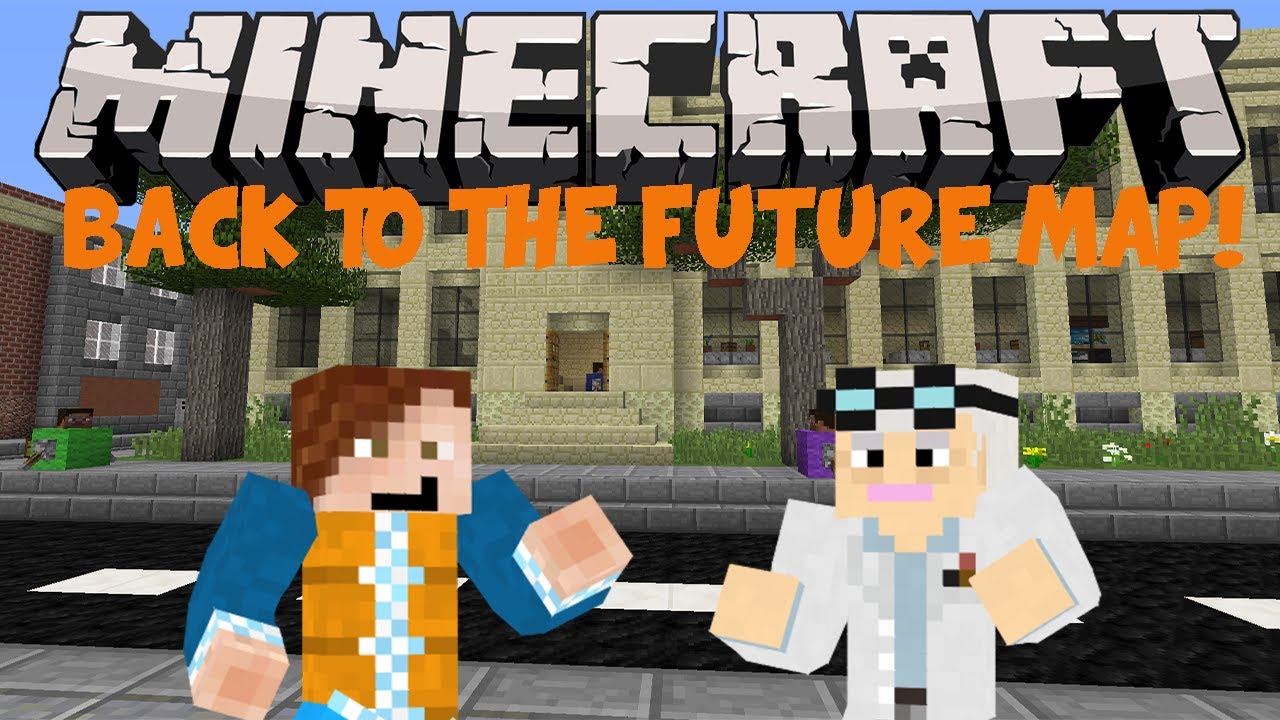 Minecraft: Back to the future Adventure Map Part 3! - YouTube