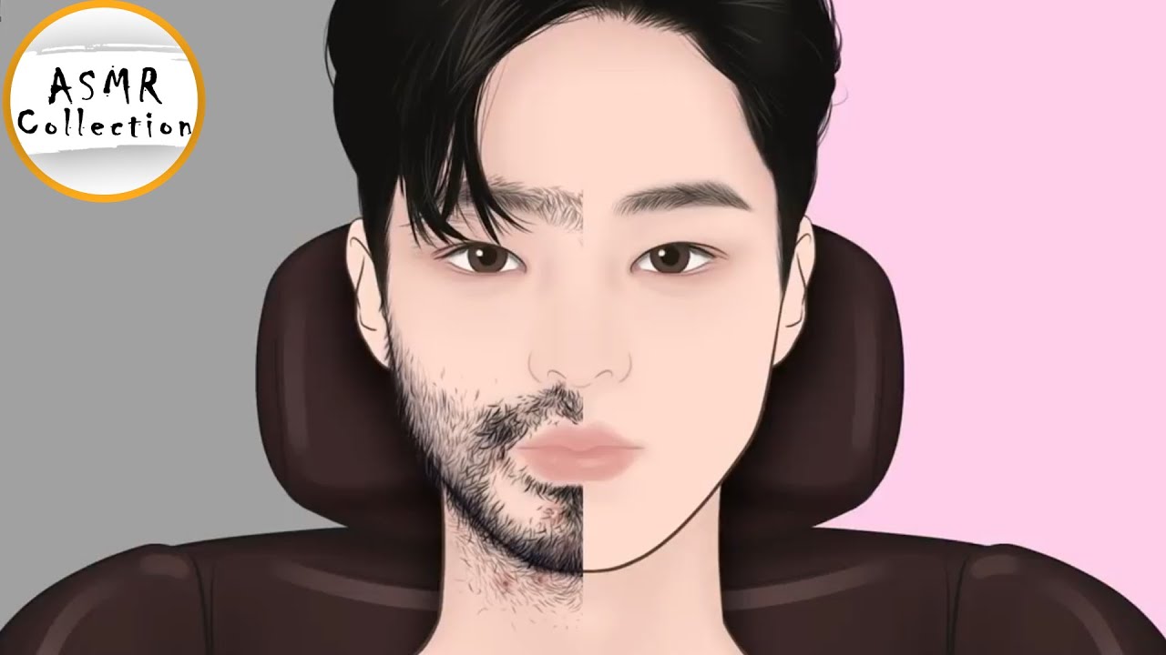 ASMR Shaving, Ingrown hair removal animation - YouTube