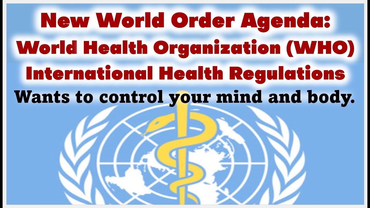 Why does the World Health Organization Treaty insist on authority over ...