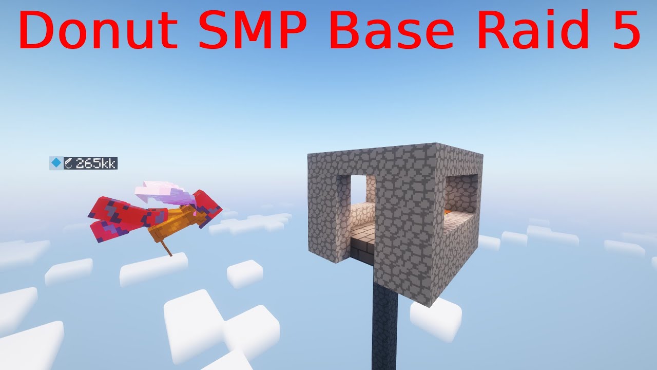 Donut SMP Base Raid 5 - YouTube