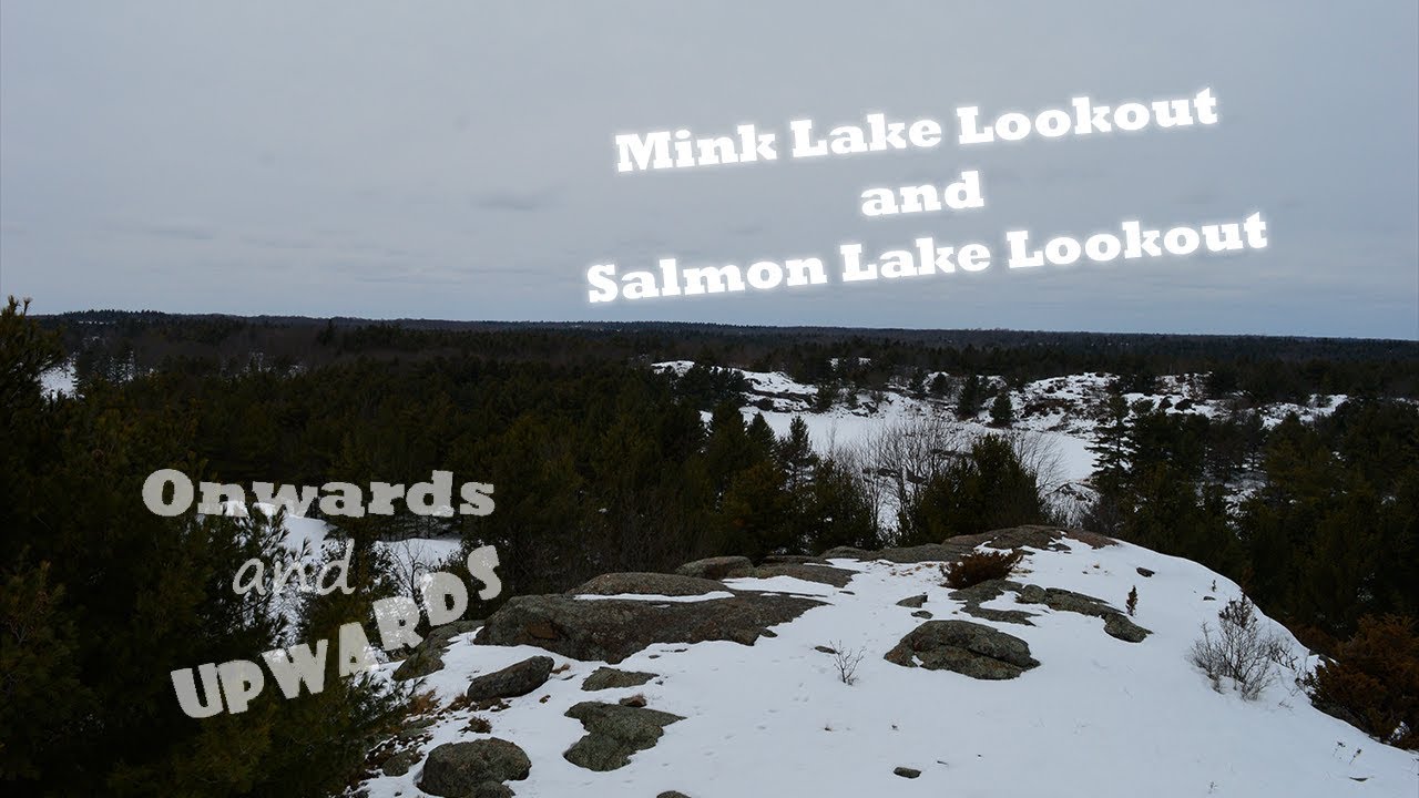 Frontenac WINTER Lookout Challenge: Mink Lake Lookout and Salmon Lake ...