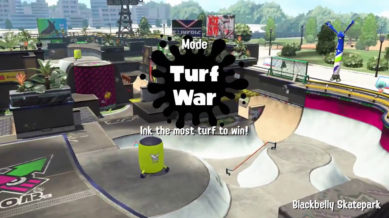 Splatoon 2 on Nintendo Switch - Using Splattershot as a Weapon on ...