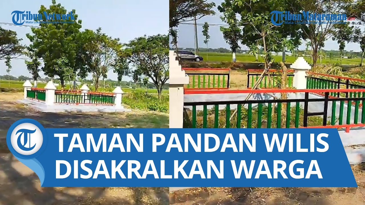Taman Pandan Wilis Kota Nganjuk Dijadikan Punden dan Masih Disakralkan ...