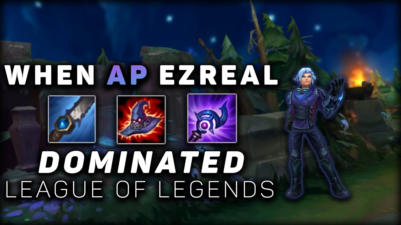 The Story Of How AP Ezreal With Smite Destroyed League of Legends For 1 ...