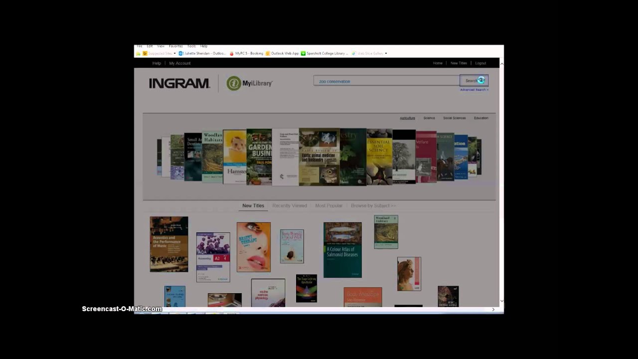 Welcome to Sparsholt College Library on Ledge - YouTube