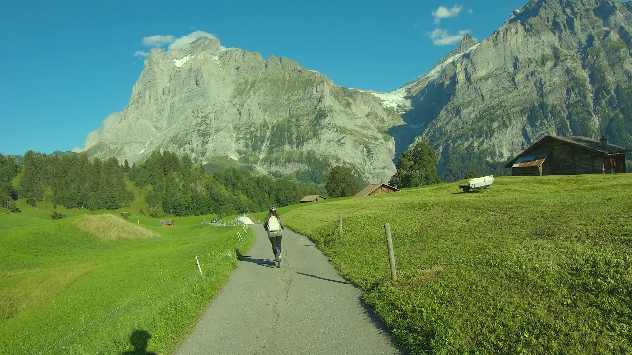 Trotti Biking in Grindelwald, Switzerland | Hanrio's Adventures - YouTube