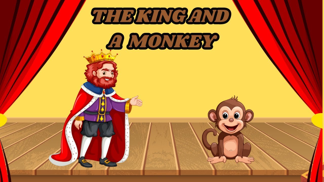 The King and the Foolish Monkey | Moral Stories for kids | English ...