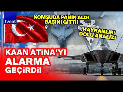KOMŞUYU TÜRKİYE KORKUSU SARDI: Yeni KAAN prototipi Yunanistan’ı PANİKLETTİ: “TÜRKLER UÇUŞA GEÇİYOR!”