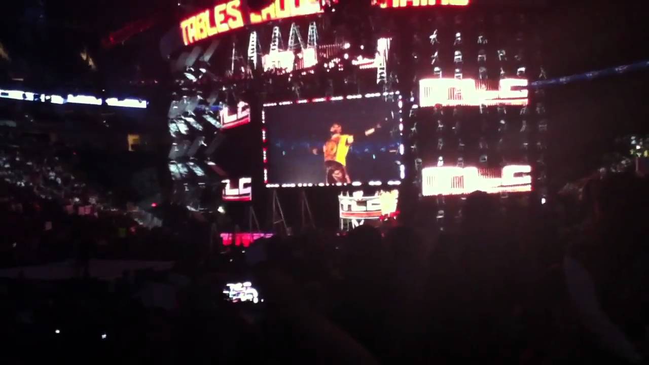 Opening pyro from WWE TLC - YouTube