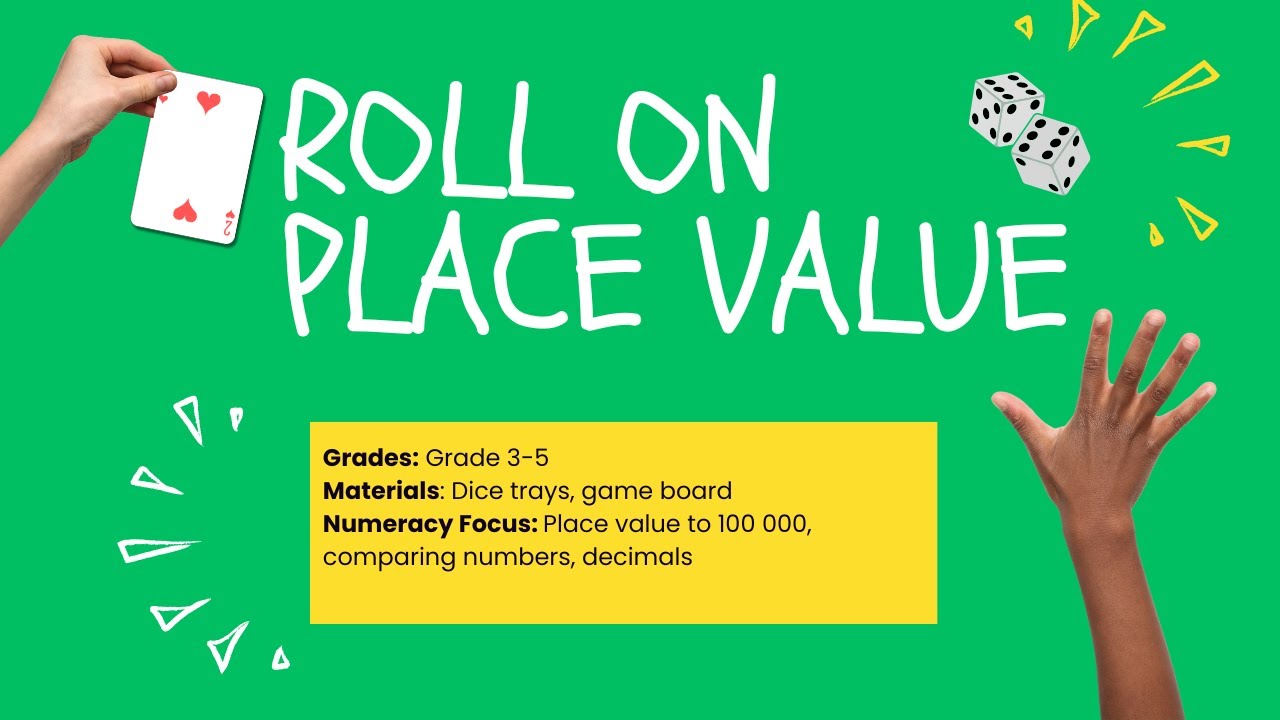 NUMERACY GAME: Roll On Place Value - YouTube