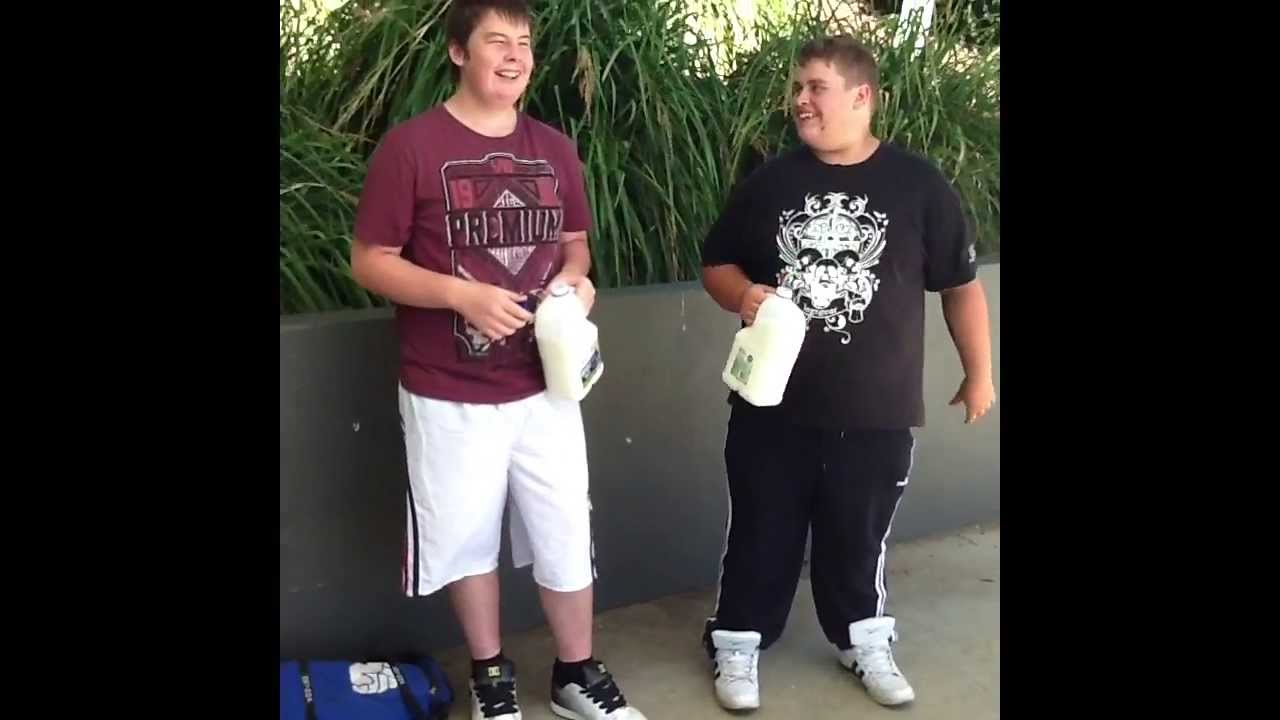CHALLENGE ACCEPTED! 3L milk challenge! MUST WATCH! - YouTube