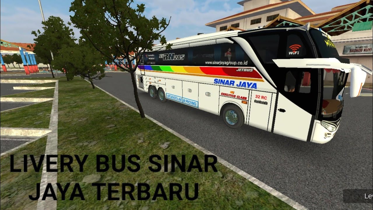 PASANG LIVERY BUS SINAR JAYA || LIVERY BUSSID SINAR JAYA - YouTube