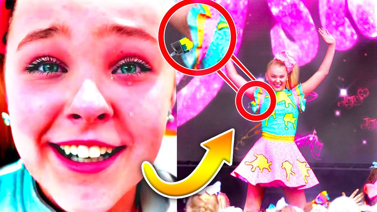 JoJo Siwa's WORST EVER MOMENTS on TV (She Cried) - YouTube