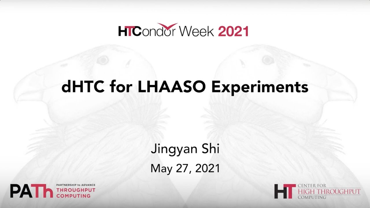 dHTC for LHAASO Experiments - YouTube