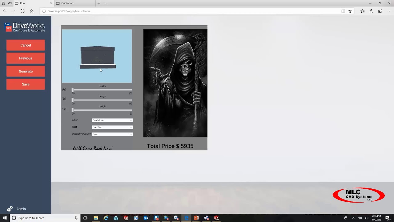 DriveWorks Pro Design Automation - YouTube