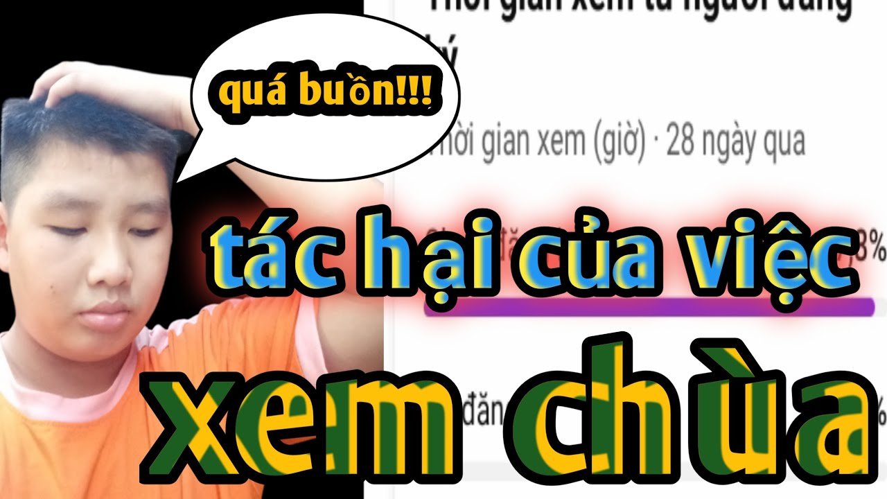 YTB Botv | tâm sự về việc nghỉ làm youtube vì các bạn xem chùa quá ...