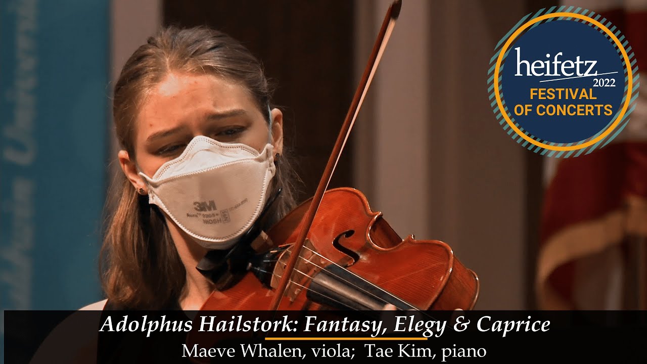 HEIFETZ 22: Adolphus Hailstork: Fantasy, Elegy, & Caprice | Maeve ...