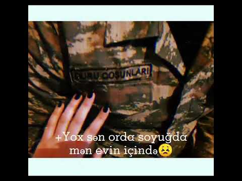 men soyuqdasan deyiler Hec siz isdide deyilsiz ki cuk biz duşunur suz❤💂‍♀️