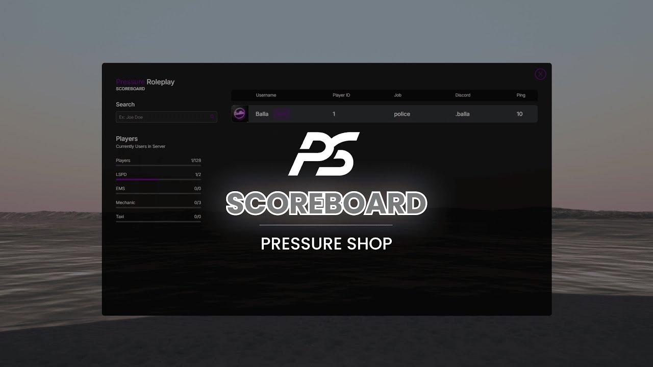 [PAID] [ESX/QB] Prs-Scoreboard | Responsive - YouTube