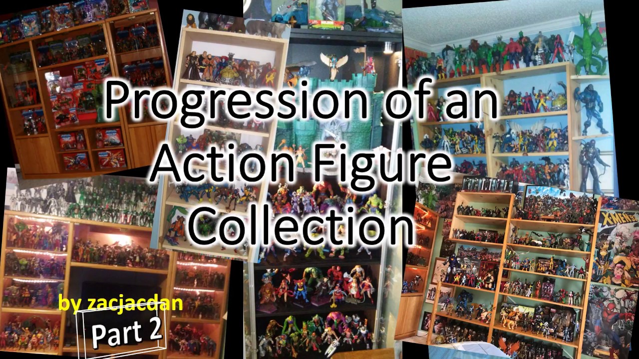 Progression of a Action Figure Collection Part 2 - He-man to Marvel ...