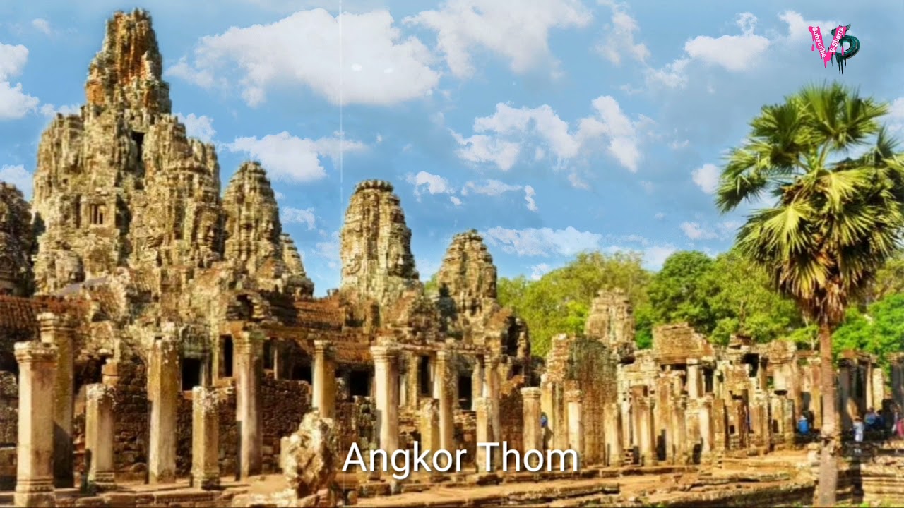 Bayon temple, Brasat Angkor Thom ,2021 - YouTube
