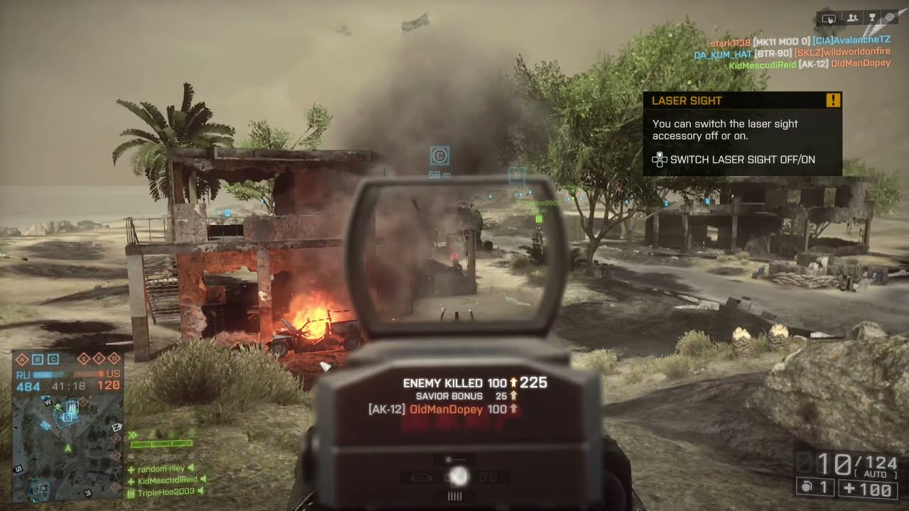 Battlefield 4 Multiplayer Gameplay PS5 - YouTube