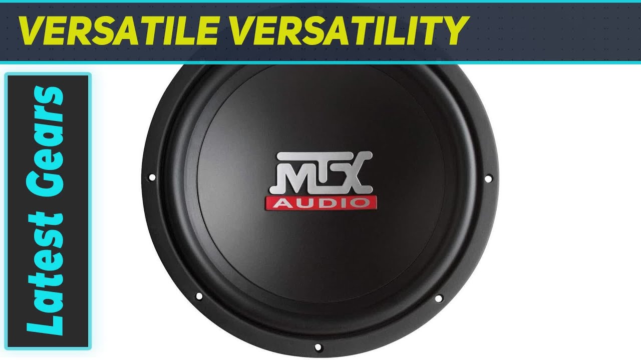 MTX Audio TN12-04: Unleashing Powerful Bass Performance - YouTube