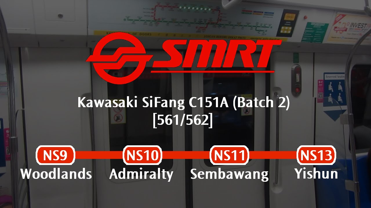 SMRT C151A (Batch 2) [561/562]: Woodlands → Yishun (» Toa Payoh) - YouTube