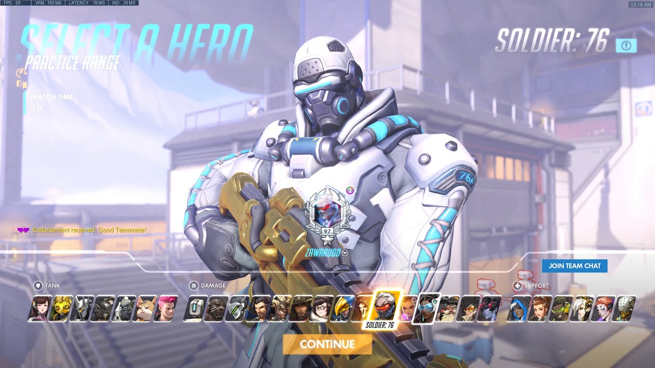 Testing Recoil Pattern of S76 And Widowmaker - Overwatch - YouTube