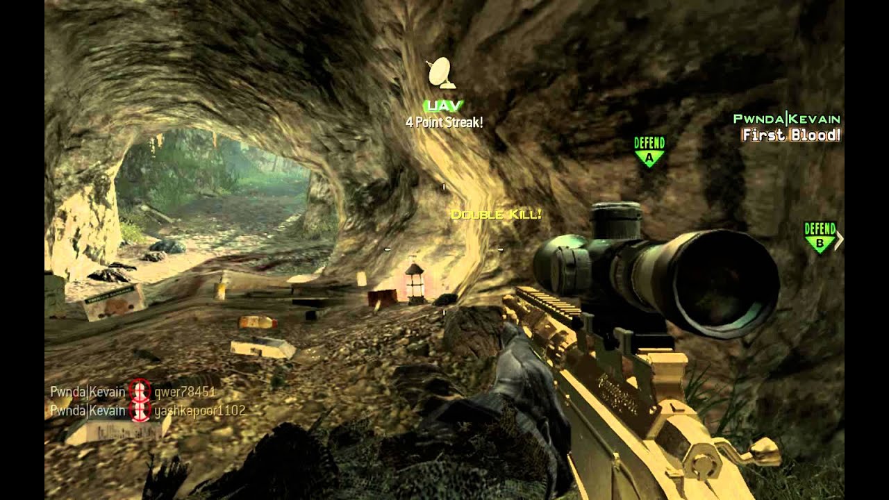 MW3 - 2v2 Spawnshot Double Headshot Collateral ! - YouTube