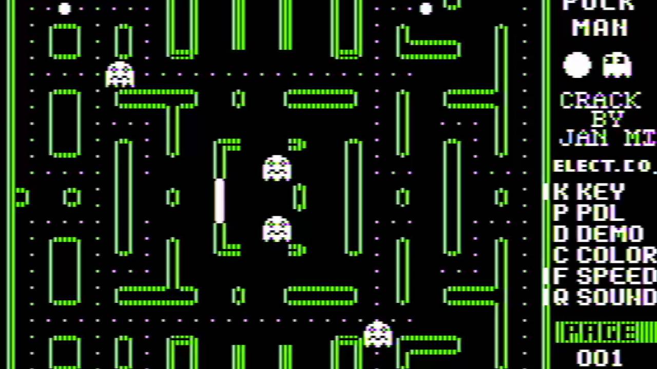 APPLE II act super puckman & SUPER PUCK GIRL 19xx dsk ITS PACMAN PAC ...