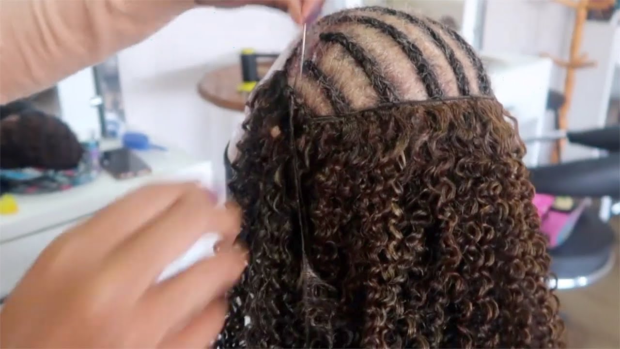 ENTRELACE A CLIENTE SO TINHA UM CENTÍMETRO DE CABELO NA FRENTE AMEI O ...