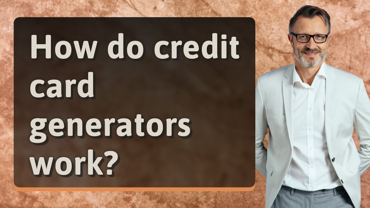 How do credit card generators work? - YouTube