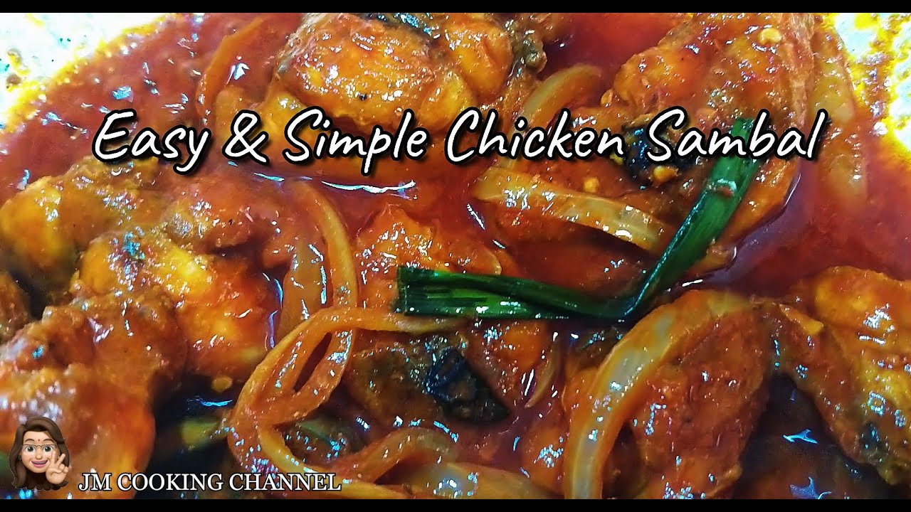 Chicken Sambal | Sambal Ayam - YouTube