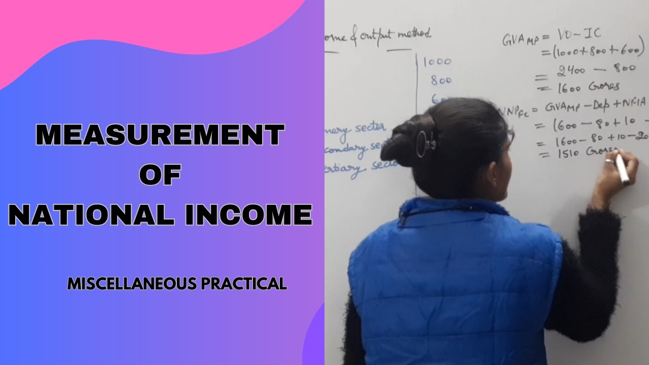 Measurement of national income | Value added, Income & Expenditure ...