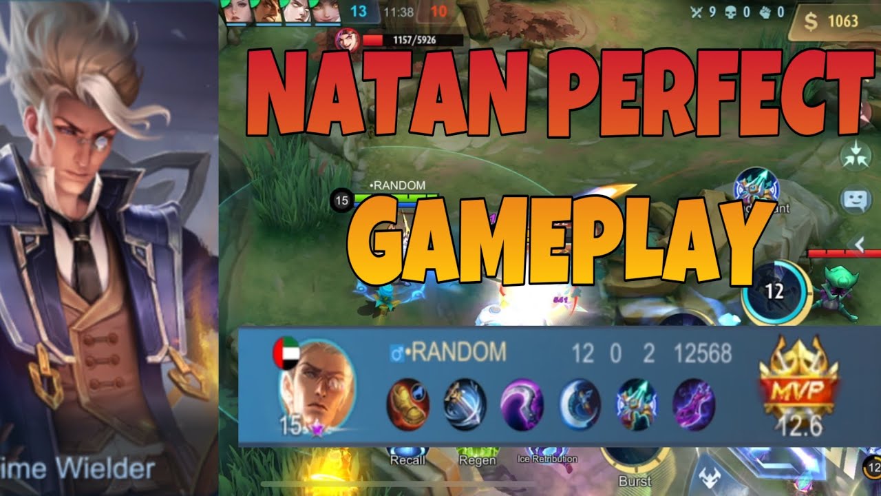 Perfect Natan | Jungle Natan Gameplay | Mobile Legends - YouTube