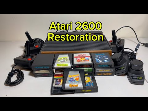 Restoring vintage Atari 2600 - Retro Console Restoration. - YouTube