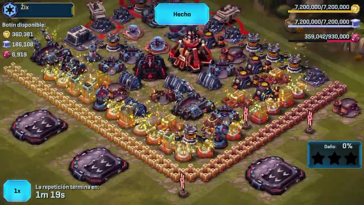 Star Wars commander, una épica batalla - YouTube