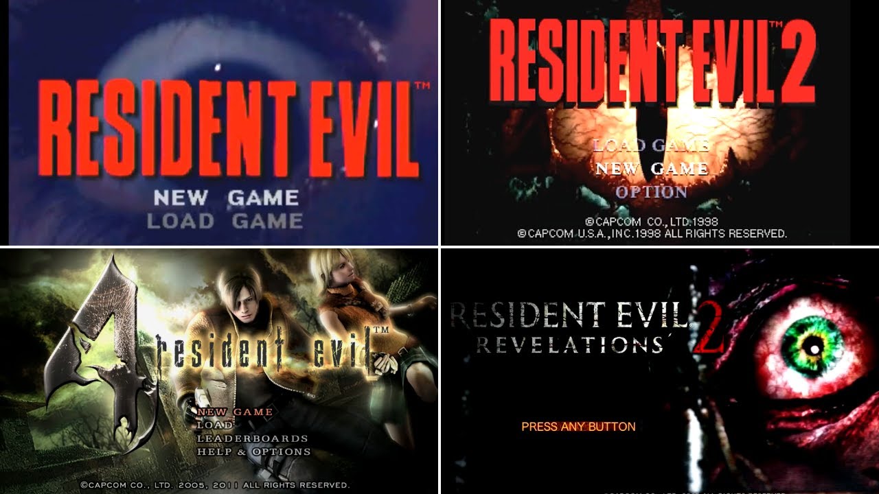 The Evolution of RESIDENT EVIL Title Voices [1996-2023] - YouTube