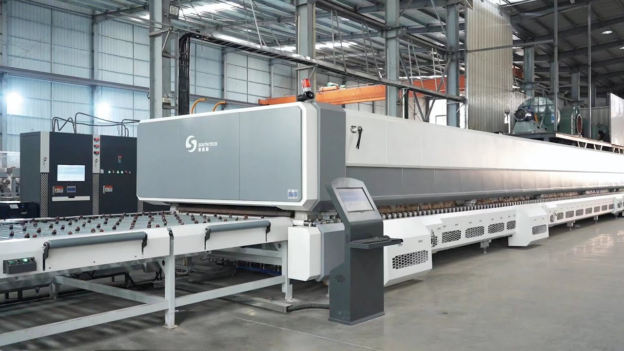 Southtech Continuous Architectural Glass Flat Tempering Furnace By DIYA ...