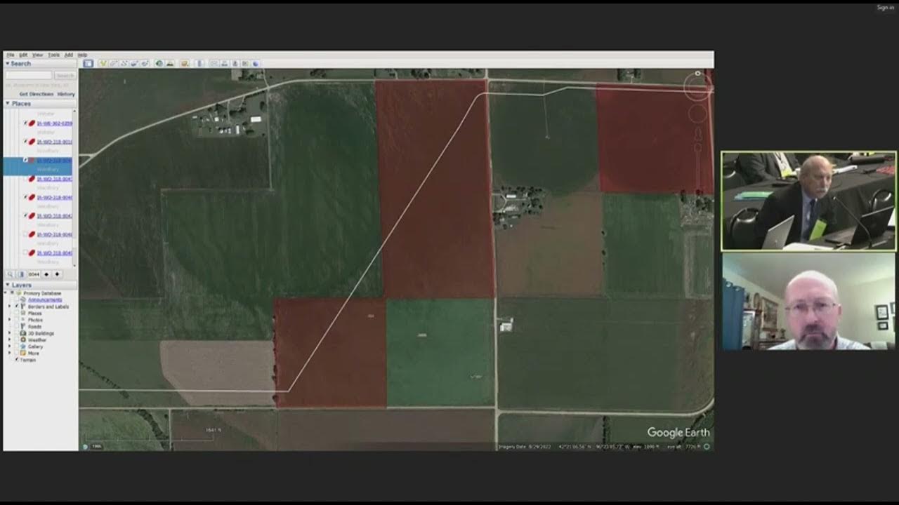 Eric Sidner, Landowner (Atty Brian Jorde) | Iowa Utilities Board Summit CO2 Pipeline Hearing 11 ...