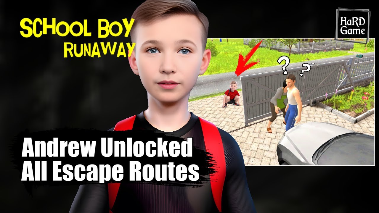 Schoolboy Runaway Andrew Unlocked All Escape Routes In Extreme Mode ...