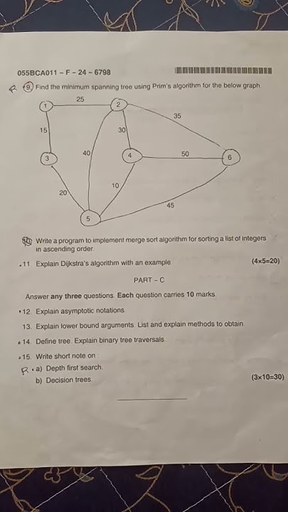 Design And Analysis of Algorithms#bca #nep #kud #daa #algorithm #education #maths #exam #theory ...