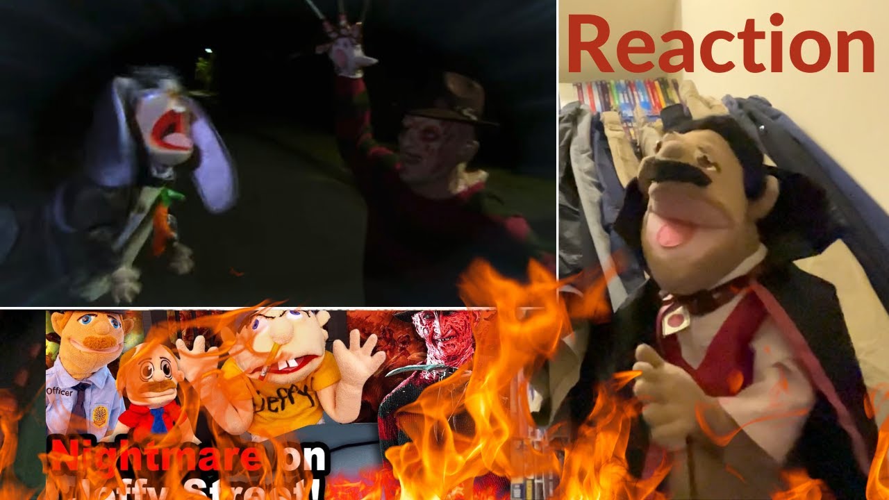 SML Movie: Nightmare On Jeffy Street Reaction (Puppet Reaction) - YouTube