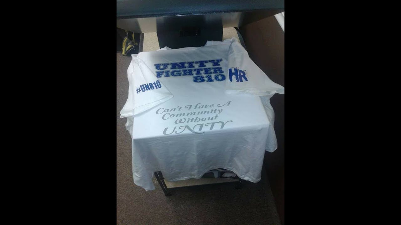 Promo for the UNITY Fighters Shirts - YouTube