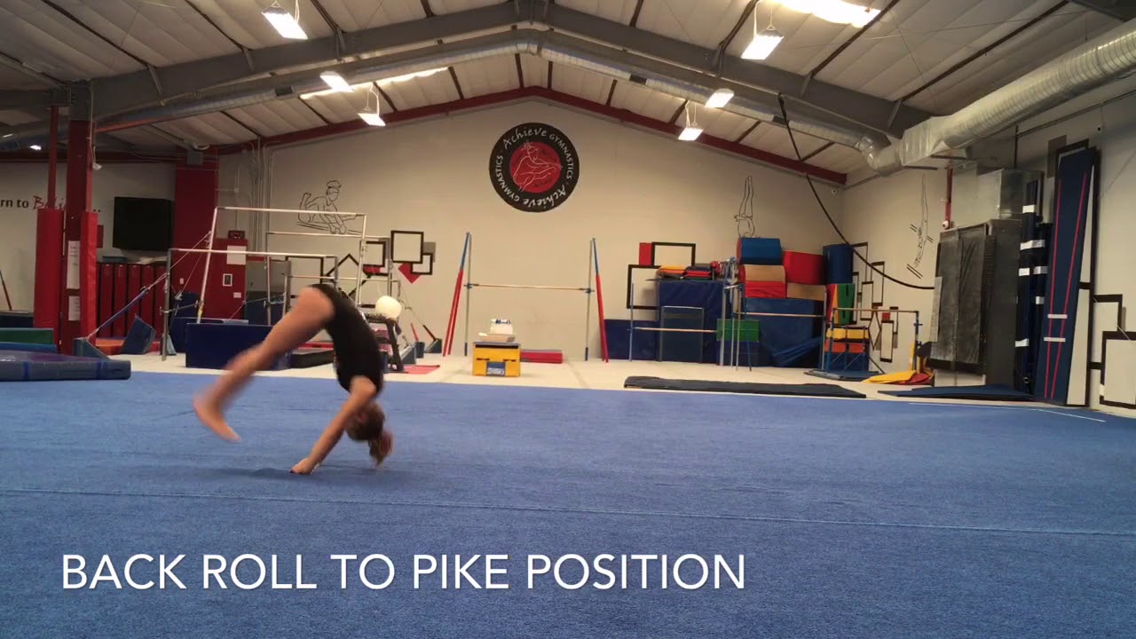 Back Roll to Pike Position - YouTube