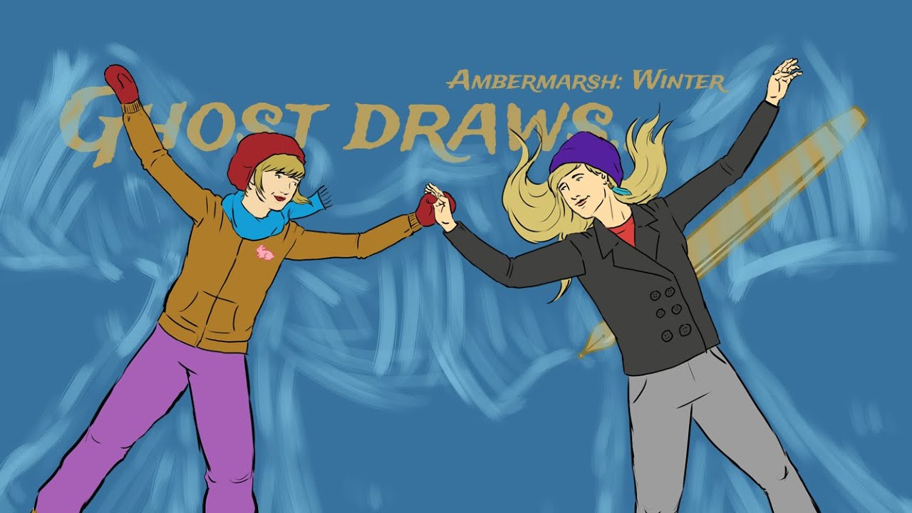 Ghost Draws: October Drawing Challenge - Day 18 - YouTube