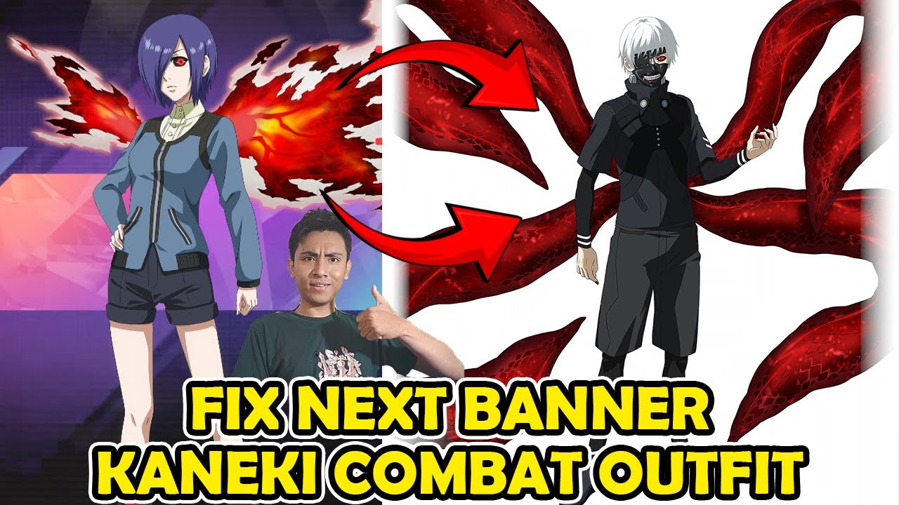 FIX KANEKI COMBAT OUTFIT NEXT BANNER !! GAMEPLAY TOUKA KIRISHIMA HIJAU ...