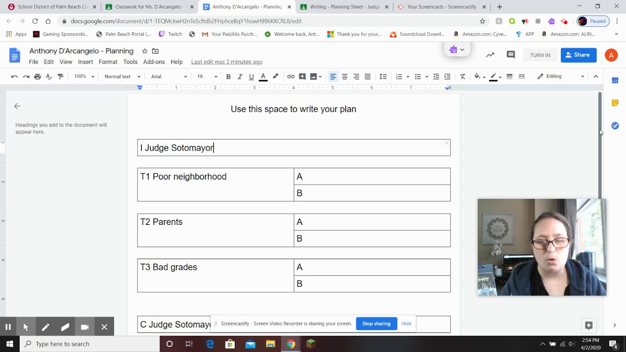 How to turn in docs or slideshows in Google Classroom - YouTube